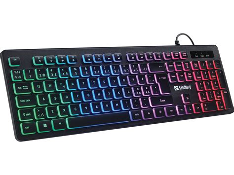 Sandberg Gamer Keyboard Stealth Nordic 640 32 Sandberg A S