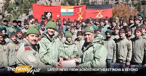 Army Chief Manoj Pande Visits Harsil Sector Celebrates Diwali With Troops