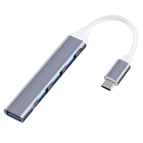 4 Poort Type Cusb Hub Usb30 Usb Splitter Otg Ada Grandado