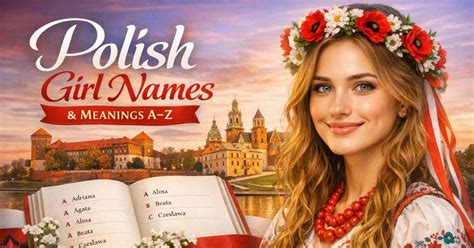 Polish Girl Names Az With Meanings Name Stories Uk