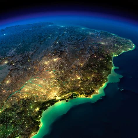 O Brasil Visto De Cima Criatives Criatividade Com Um Mix De