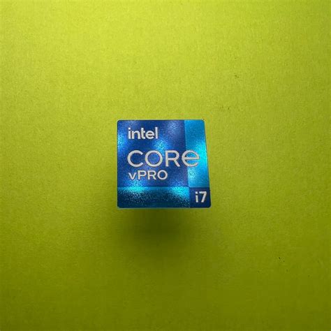 Intel Core Vpro I7 18x18mm Počítačová Nálepka Pc Windows [18] Za 2 35eur Allegro