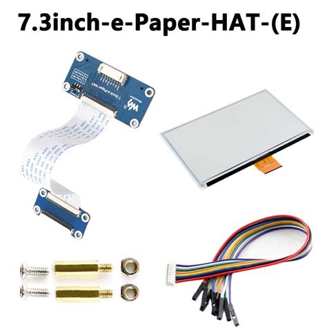 7 3inch EPaper HAT E E6 6 Color E Ink For Arduino Raspberry Pi