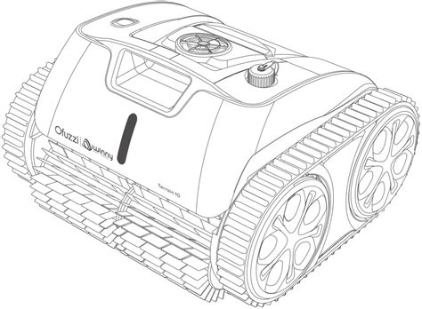 Ofuzzi Terrain 10 Cordless Robotic Pool Cleaner User Manual