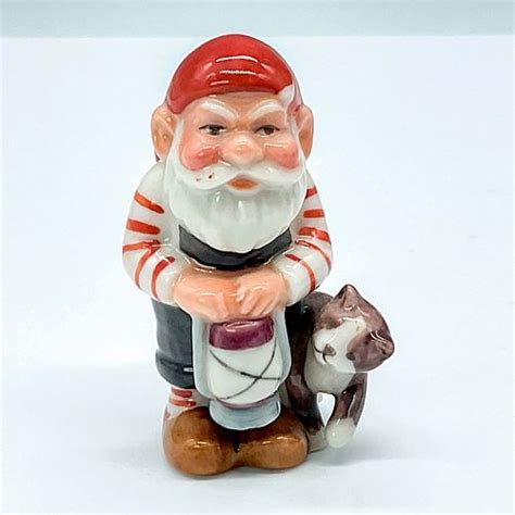 Royal Copenhagen Pixie Porcelain Figurine Elf With Lantern Sold At