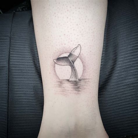 Cute Whale Tattoo