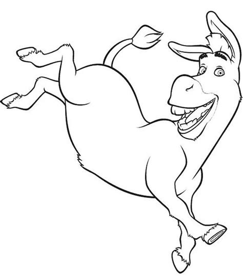 Desenho De Burro De Granja Para Colorir Colorir Vrogue Co