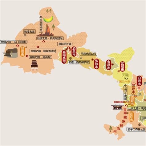 兰州敦煌张掖嘉峪关6天5晚纯玩旅游莫高窟鸣沙山月牙泉雅丹跟团游 虎窝淘