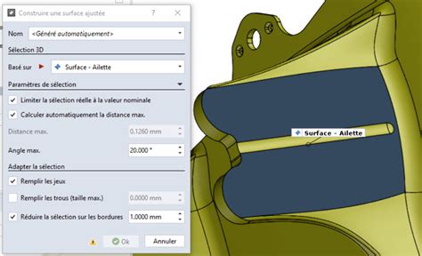 Local Cad Comparison Without Sharp Edges Of Cad Model 3d Inspection