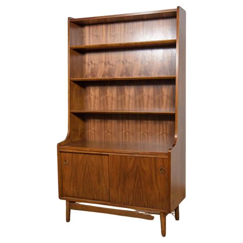 Mid Century Teak Shelf By Johannes Sorth For Bornholm 1960s For Sale