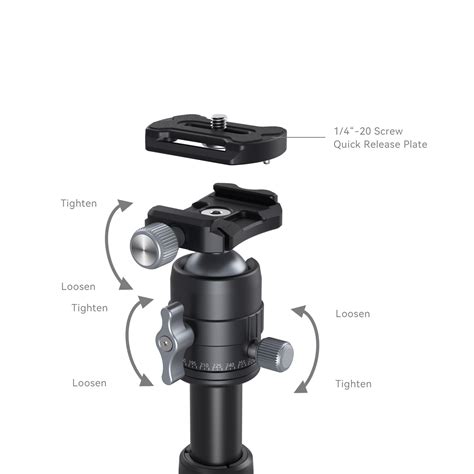 Smallrig Aluminum Mini Tripod Vt 20 4289