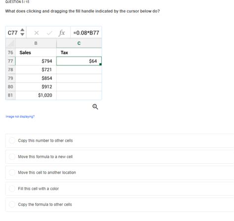 Solved Question 5 15 What Does Clicking And Dragging The