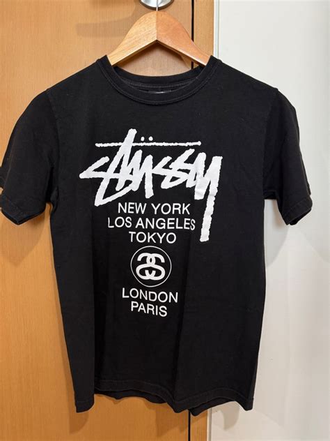 Stüssy World Tour Bronx Compton Womens Fashion Tops Shirts On Carousell