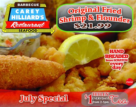 Original Fried Shrimp And Carey Hilliards Restaurant Facebook