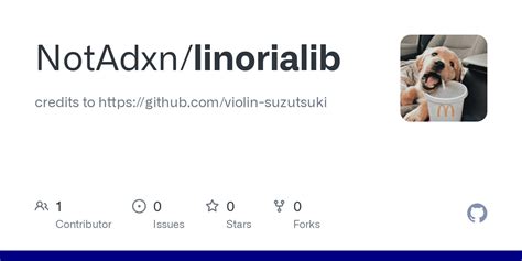 Github Notadxn Linorialib Credits To Https Github Violin Suzutsuki
