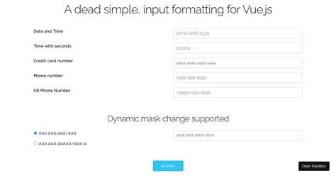 V Mask Demo Forked Codesandbox