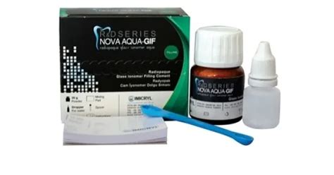 Imicryl Nova Aqua  Radyopak Su İle Uygulanan Cam İyonomer Dolgu