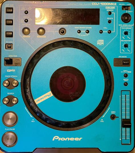 CDJ-1000 MK2 - Pioneer CDJ-1000 MK2 - Audiofanzine