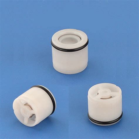 Dn8 Flow Regulating Valves With Spring Loaded Plunger Red Silicone