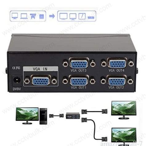 Vga Splitter 4 Port Vga Splitter 4 Port Exporter Manufacturer