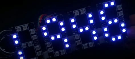 Diy Rgb Programmable Clock 6 Steps Instructables