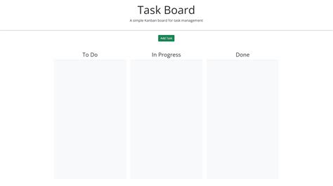 Github Tburzynski Kanban Board A Project Management Task Board