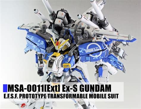 Custom Build Hguc 1144 Ex S Gundam