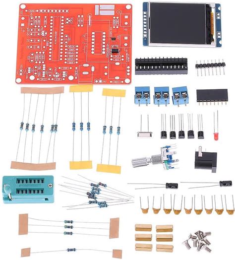 Mookeenone 1 Set Diy Kits Digital Lcd Display Diy Kit Tester Transistor Diode Capacitance Esr