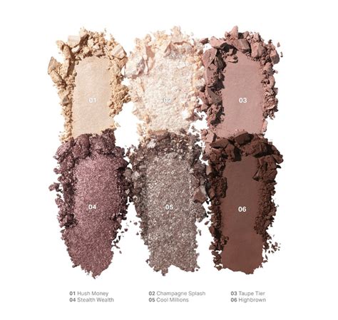 Morphe Chromaplus 6 Pan Eyeshadow Palette All Original Brands