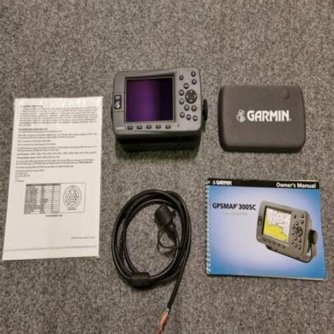 Garmin Gpsmap 3005c Color Chartplotter Radar Screen Network Perfect
