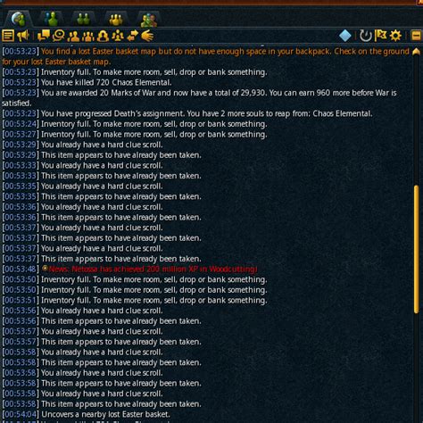 Bug Dropped Lost Easter Basket Maps Cannot Be Picked Up While Having An Active Hard Clue Scroll