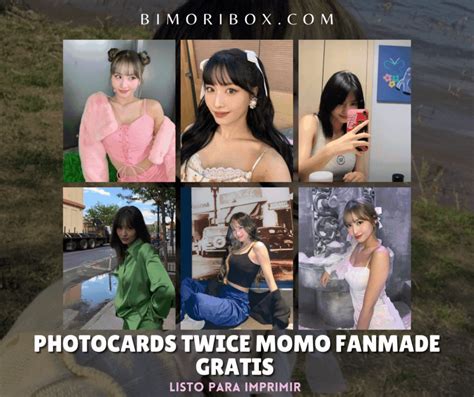 Photocards Twice Momo Fanmade Gratis