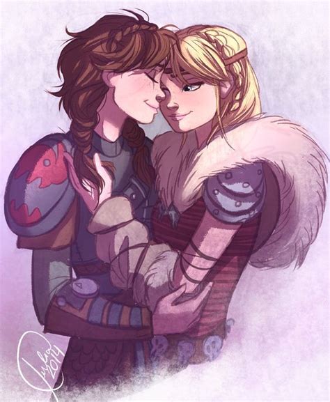 Resultado De Imagem Para Astrid Hofferson E Soluço Dreamworks Art
