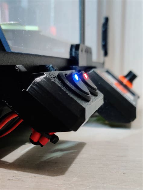 Custom Light And Fan Switch Mounting Panel By John U Download Free Stl Model