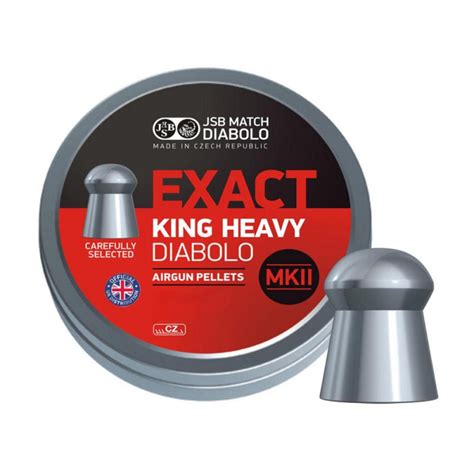 Jsb Jsb Exact King Heavy Mkii 635mm 3395gr Pellets 150pk Bushwear