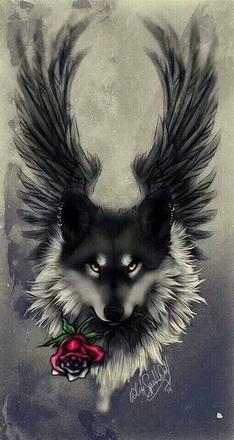 31 Best Wolves With Wings ♡♥♡ Images On Pinterest Wolves Anime