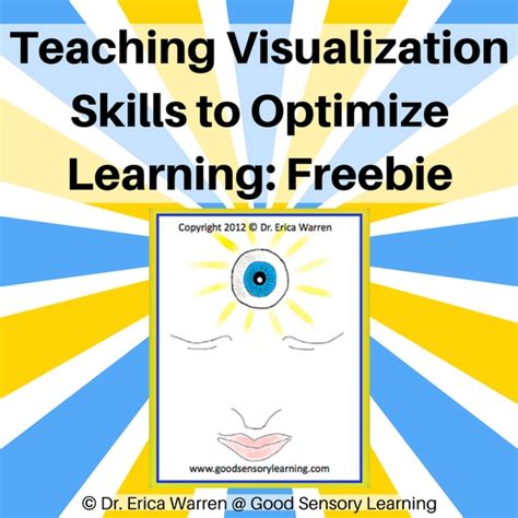 Classroom Freebies Teaching Visualization Skills To Optimize Learning