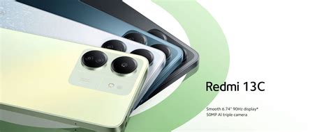موبايل شاومي ريدمي 13c رامات 8 جيجا 256 جيجابايت ابيض دريم ٢٠٠٠