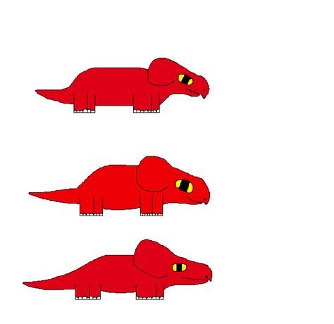 Protoceratops Model Sheet By Gojirafan1994 On Deviantart