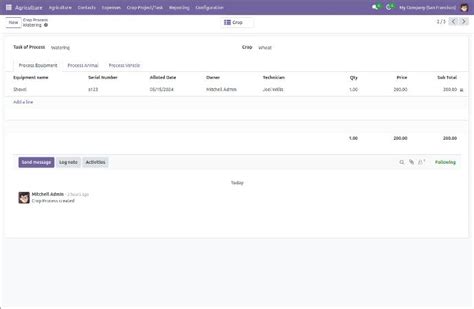 Agriculture Management System In Odoo Farm Management