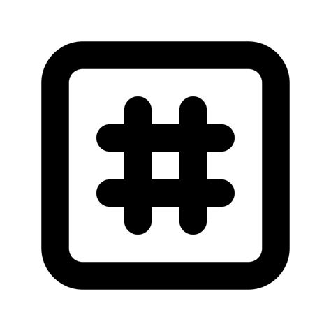 Hash Mark Icons Logos Symbols Free Download Png Svg