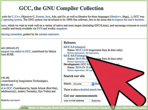How To Manually Build Gnu Compiler Collection From Scratch On Linux