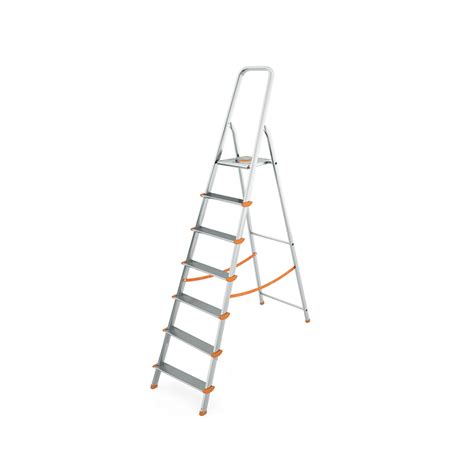 SCALA IN ALLUMINIO 7 Gradini Cm 160 Deter Pul Srl