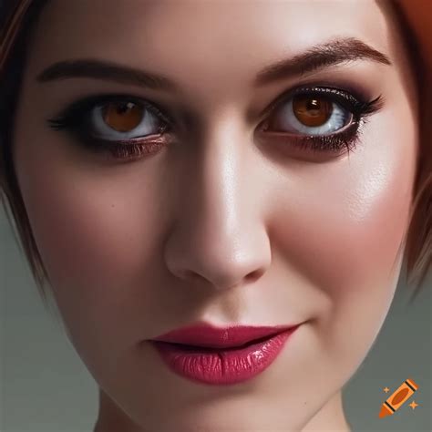 Close Up Portrait Of Actress Mary Elizabeth Winstead On Craiyon