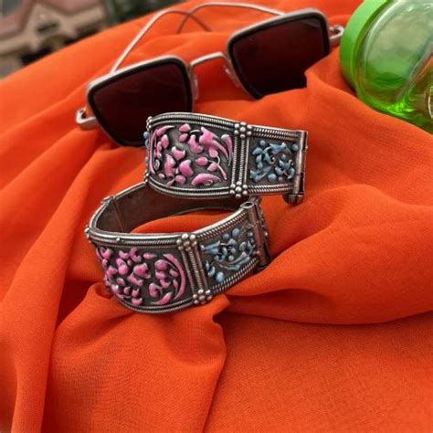 Replica Meena Work Bangle At Rs 850piece In Jaipur Id 26953711388
