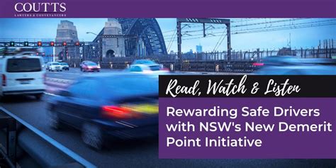 Nsw Demerit Point Return Scheme 2025 Safe Driving Rewards Explained