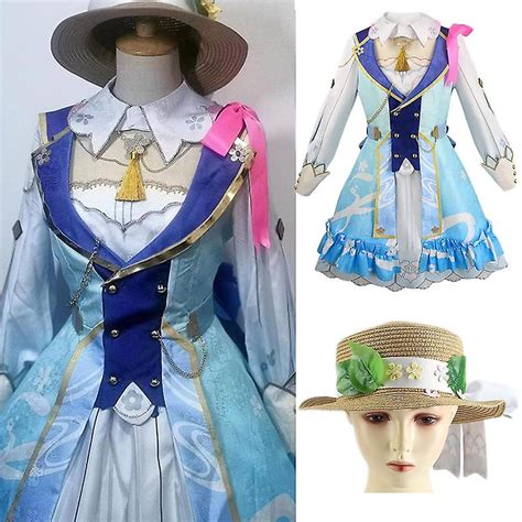 Game Genshin Impact Kamisato Ayaka New Skin Cosplay Costume Ayaka New