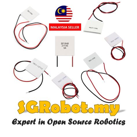 Arduino Tec1 12706 12v 90w Thermoelectric Heatsink Cooler Peltier Module 12703 12704 12705 12706