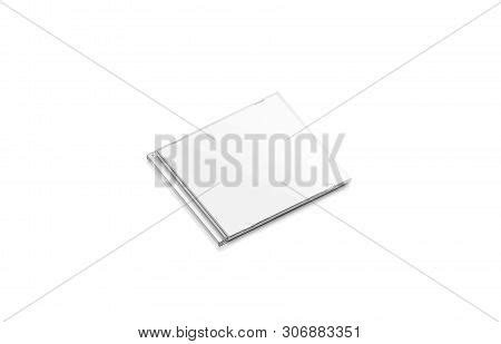 Blank White Cd Case Image Photo Free Trial Bigstock