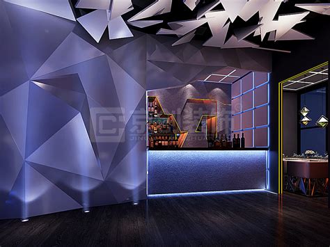 郑州科技感音乐餐厅设计 京创装饰餐饮空间设计作品spacehome Decoration Design郑州京创装饰公司